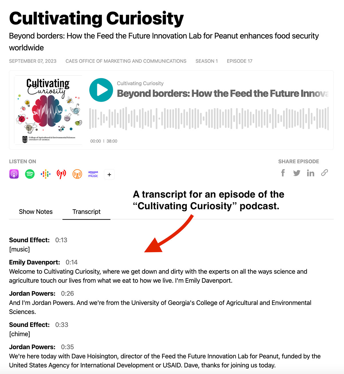Video and Audio | CAES Office of Information Technology