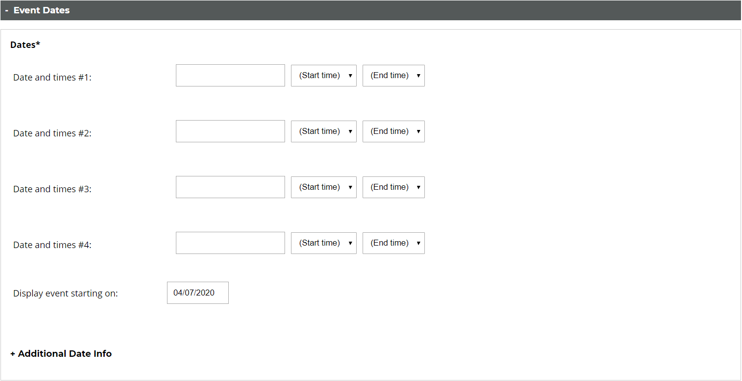 How to List Your Events on the Extension Calendar | CAES Office of ...