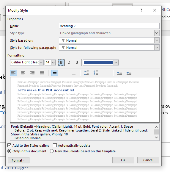 PDF Accessibility Part 2: Source Documents | CAES Office of Information ...