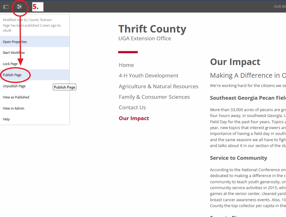 County Impact/Annual Report Page Updates | CAES Office of Information ...