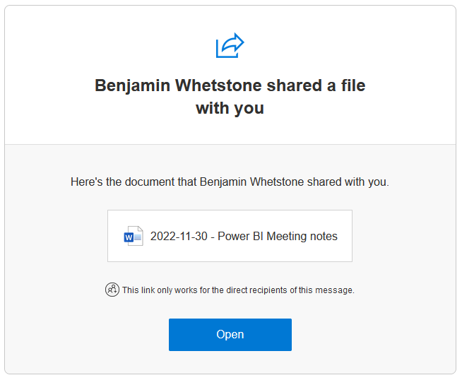 How to Share a File Using OneDrive | CAES Office of Information Technology